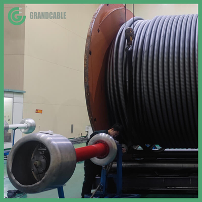 132kV, XLPE 1600sqmm, Cu Power cable 145kV,2000A,40kA/1S,50HZ,650/275kV ...